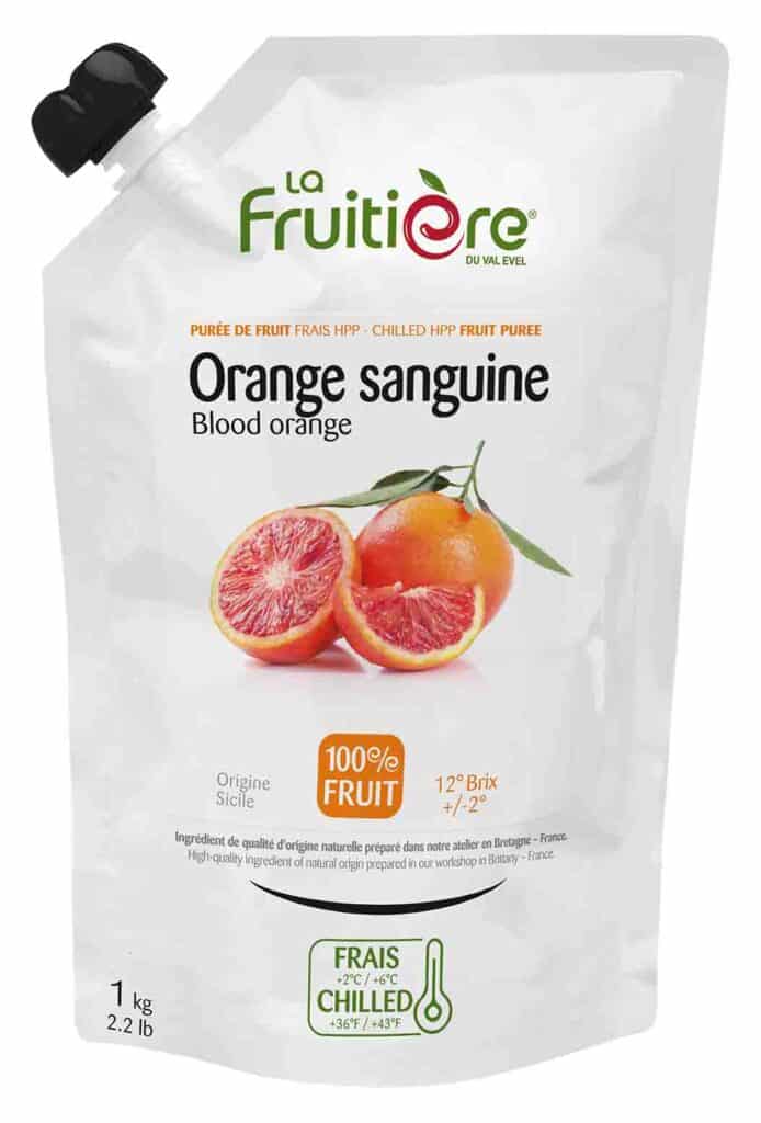 PURÉE D'ORANGE SANGUINE 100% - La Fruitière du Val Evel