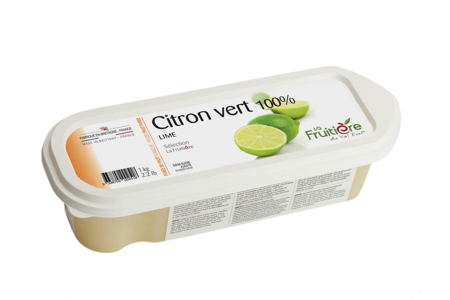 LIME PUREE 100% - La Fruitière du Val Evel